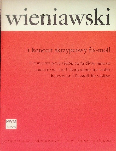 I koncert skrzypcowy fis moll - Opracowanie zbiorowe | Książka w Empik