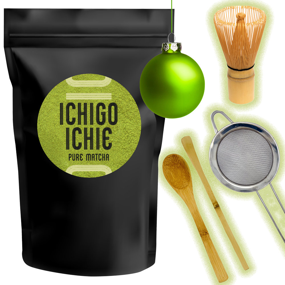 Ichigo Ichie Matcha Premium 30G - Zestaw Startowy 4 Akcesoria I Matcha ...