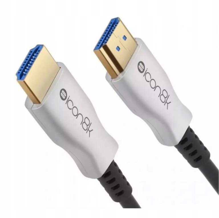 icon8k HDMI 2.1 Aktywny Kabel Światłowodowy 8K 5m - ICON | Sklep EMPIK.COM