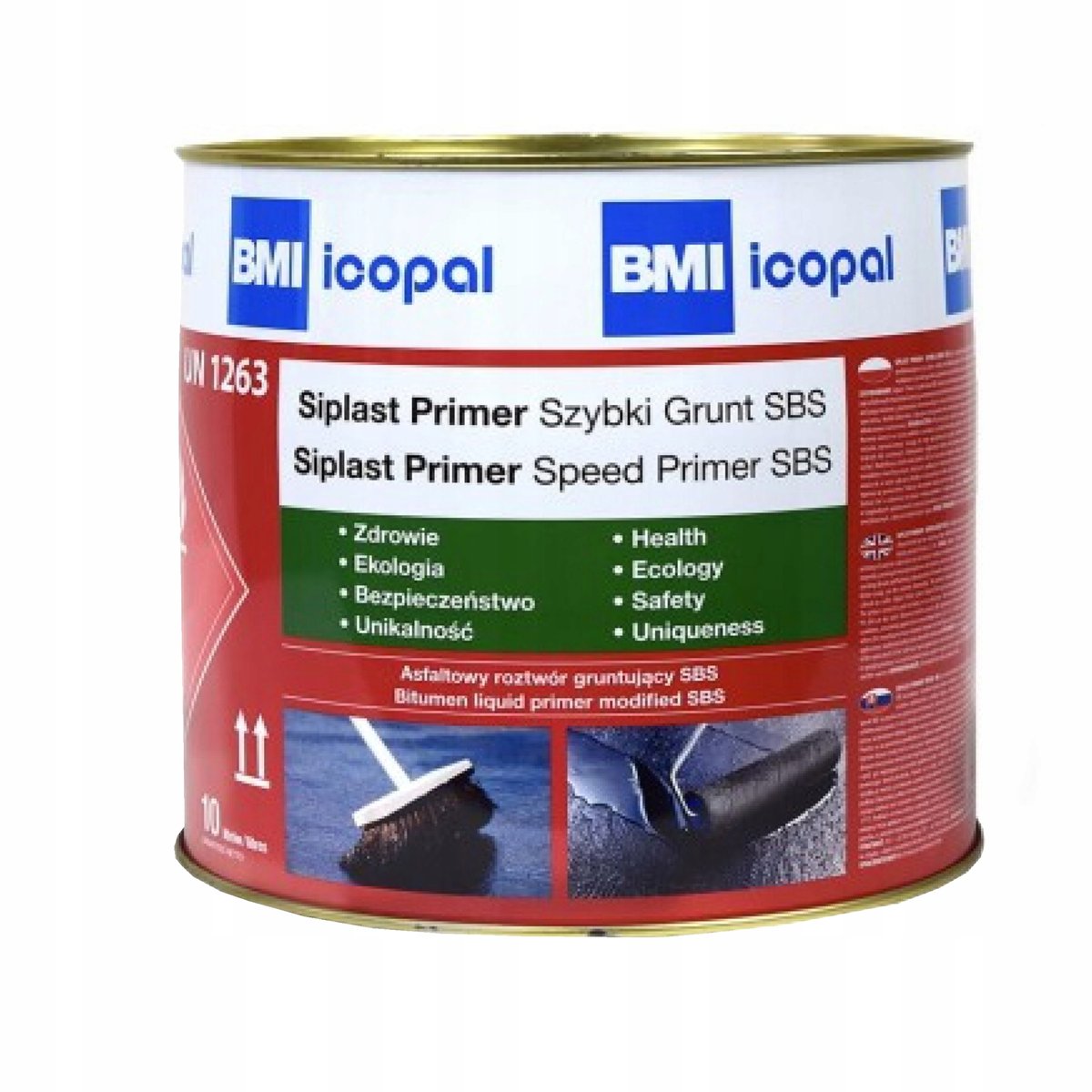 ICOPAL Siplast Primer Szybki Grunt SBS 10L - Icopal | Sklep EMPIK.COM