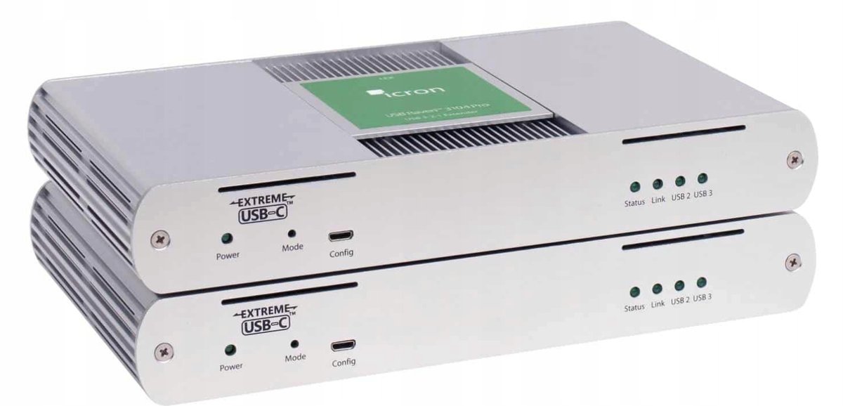 Icron USB 3-2-1 Raven 3104 Pro – 4-Port USB 3.1 Extender 100 m - Inna ...