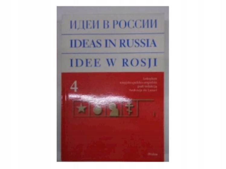 Idee w Rosji 4 - Lazari Elzbieta | Książka w Empik