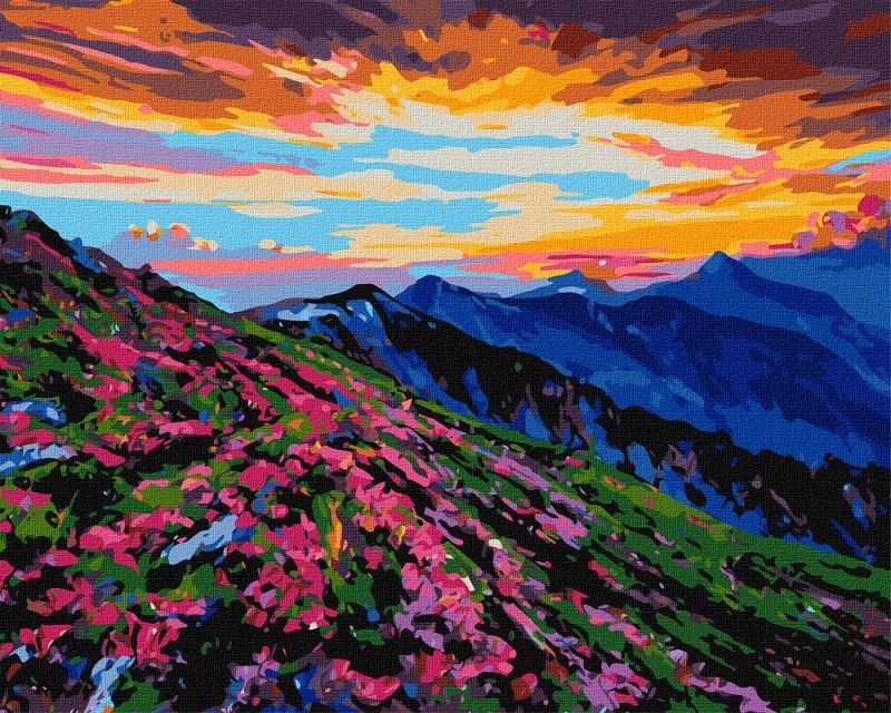 IDEYKA Zestaw do malowania po numerach. "Czarowny kraj ©Bohdan Saliy ...