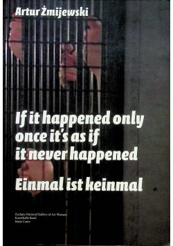 If it happened only once its as if it never happened - | Książka w Empik