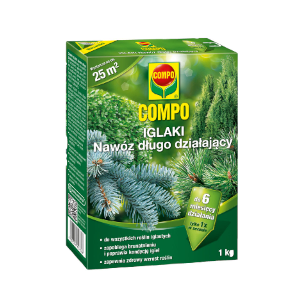 IGLAKI NAWÓZ 6 MIESIĘCZNY 1 KG COMPO SANA - Compo | Sklep EMPIK.COM