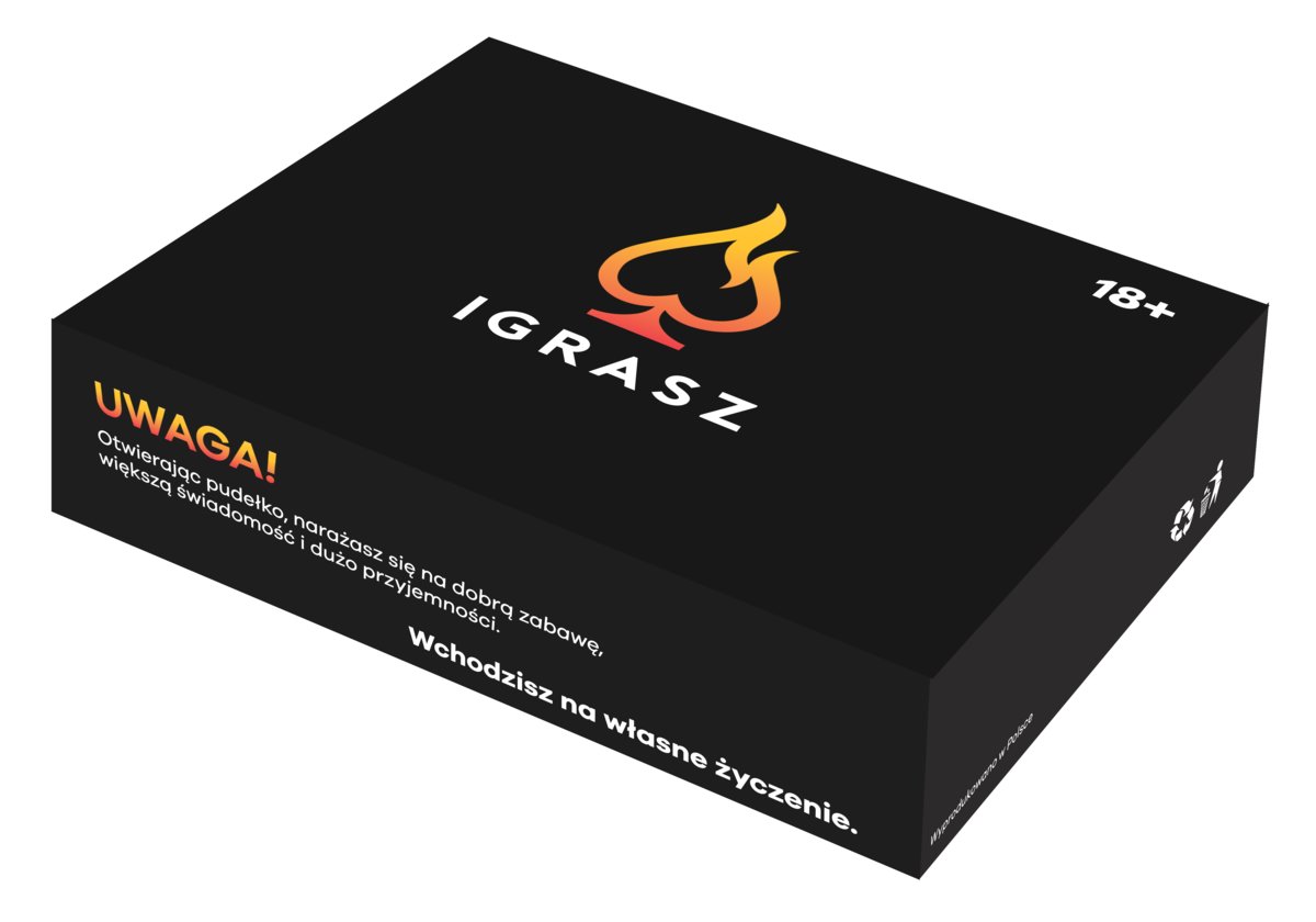 IGRASZ gra towarzyska, dla par, na imprezę - Lekko. | Sklep EMPIK.COM