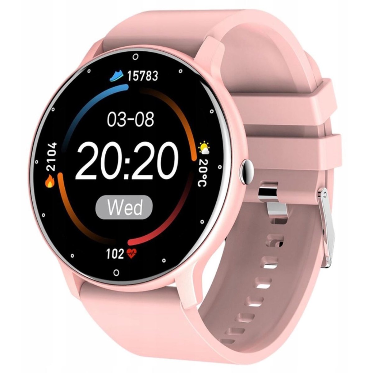 iiWear 2023 Pro Super cienki zegarek Smart & Fit 1,3'' HD IPS ...