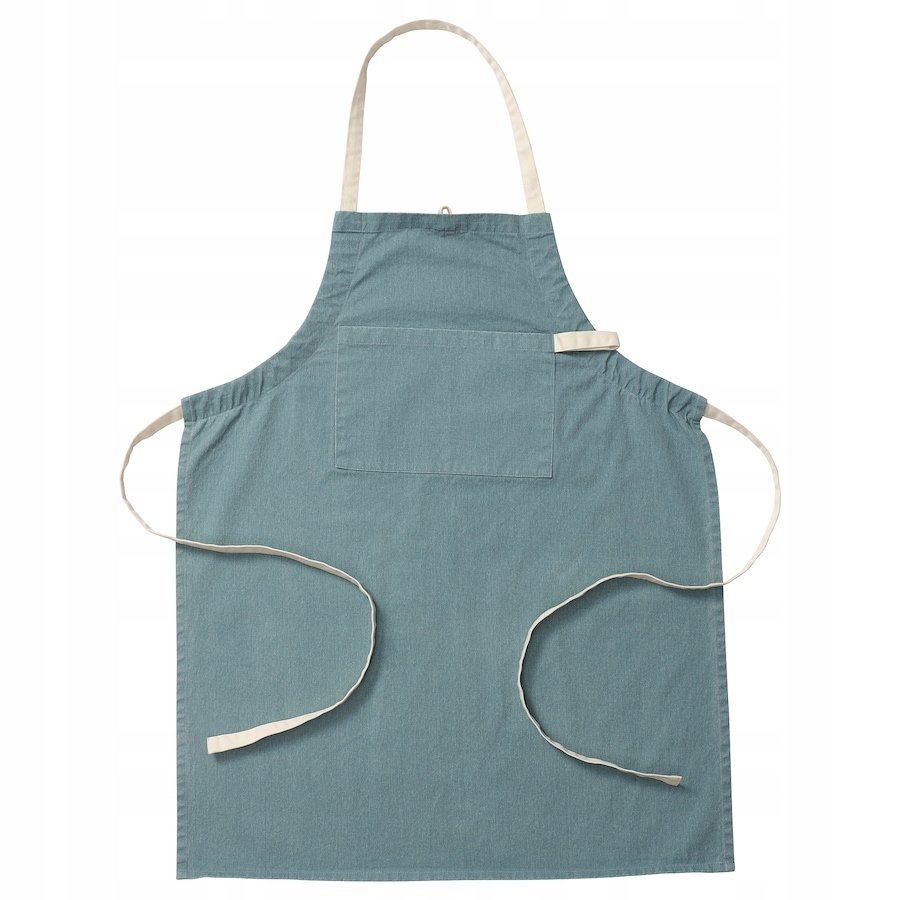 IKEA GRILLTIDER Fartuch kuchenny do grillowania 67x85 cm szaroturkusowy Ikea Sklep EMPIK.COM