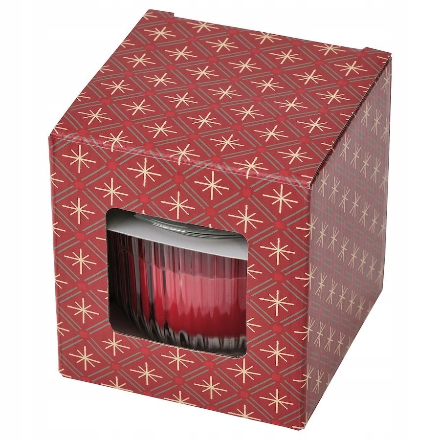 Ikea Vinterfint Świeca Zapachowa W Szklanym Perforowanym Świeczniku ...