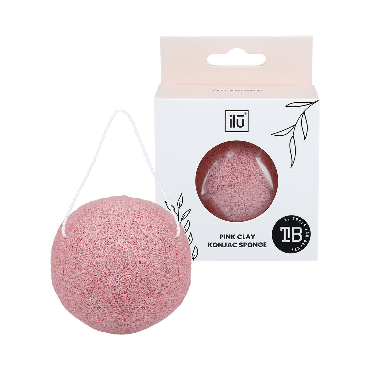 Ilū Gąbka Konjac, Różowa | Sklep EMPIK.COM