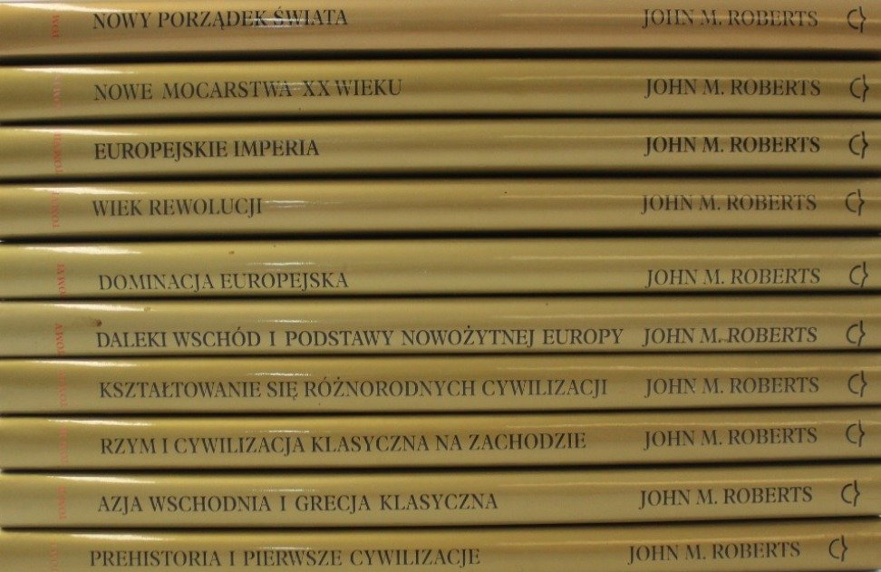 Ilustrowana Historia Świata Tom 1 do 10 - W opisie | Książka w Empik