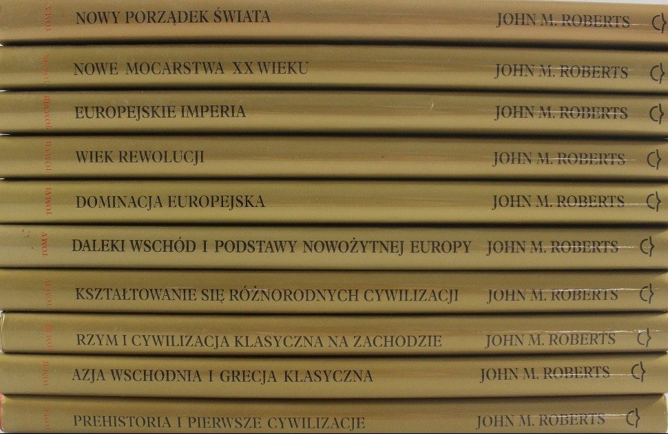 Ilustrowana Historia Świata Tom 1 do 10 - W opisie | Książka w Empik