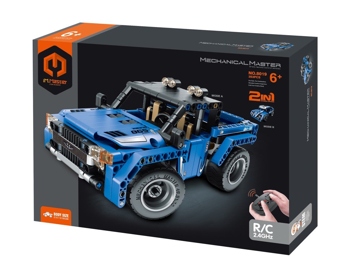 iM.Master RC pickup 2w1 niebieski 353 elementy - Im.Master | Sklep EMPIK.COM