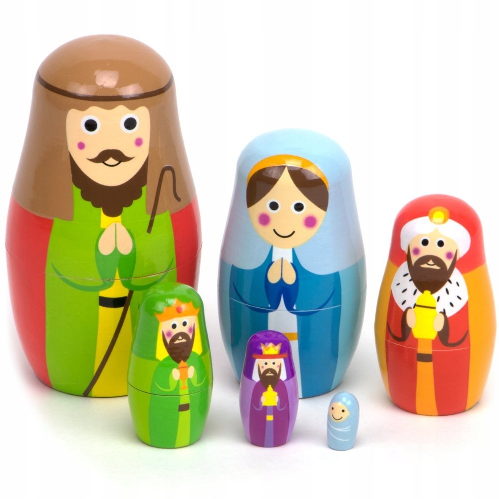 Imagination Generation - Zestaw szopkowy do gniazdowania dla dzieci ...