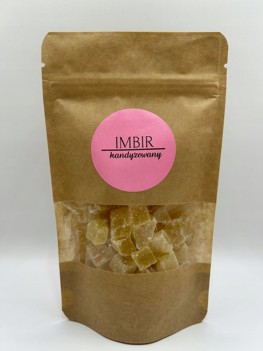 IMBIR KANDYZOWANY 100G KANDYZOWANE OWOCE DO HERBATY DELIFRUITS - Inna ...
