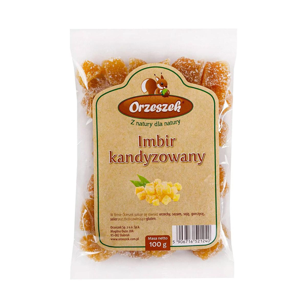 Imbir kandyzowany Orzeszek - 1 kg - Orzeszek | Sklep EMPIK.COM
