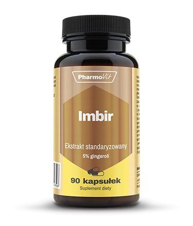 Imbir standaryzowany 400 mg, Suplement diety, 90 kaps., Pharmovit ...