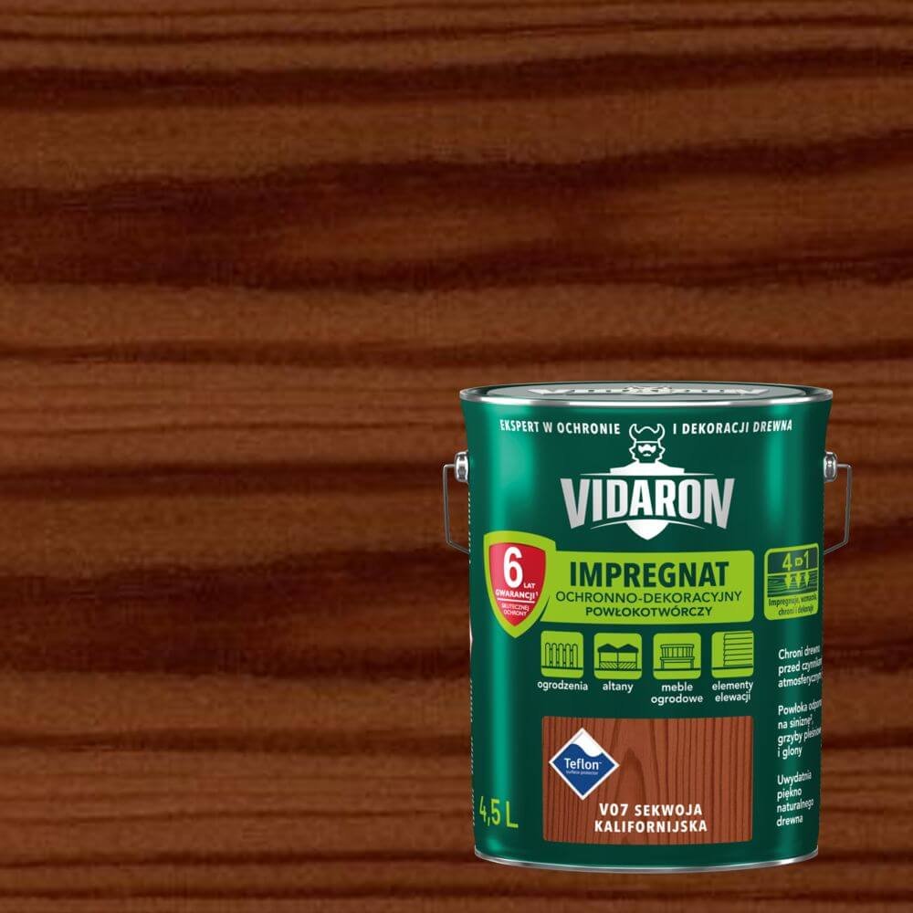 Impregnat Ochronno-Dekoracyjny Powłokotwórczy V07 Sekwoja Kalifornijska ...