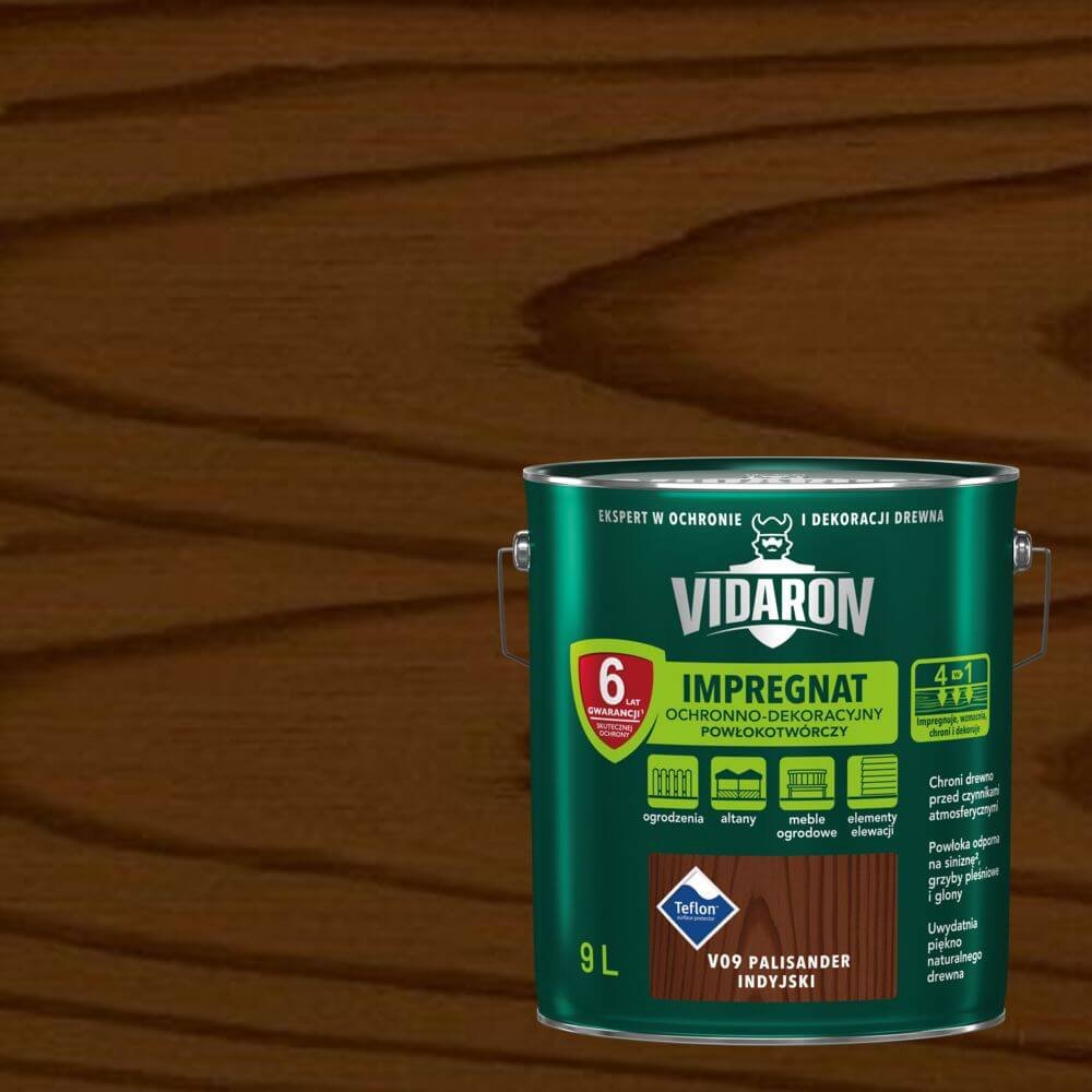 Impregnat Ochronno-Dekoracyjny Powłokotwórczy V09 Palisander Indyjski ...