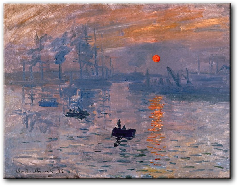 Impresja, wschód słońca Claude Monet - PR04699 - PRINTORAMA | Sklep ...