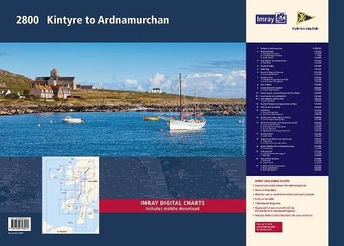 Imray 2800 Chart Pack: Kintyre To Ardnamurchan Chart Pack - Imray ...