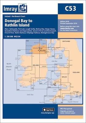 Imray Chart C53: Donegal Bay to Rathlin Island - Imray | Książka w Empik