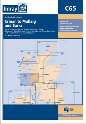 Imray Chart C65: Crinan to Mallaig and Barra - Imray | Książka w Empik