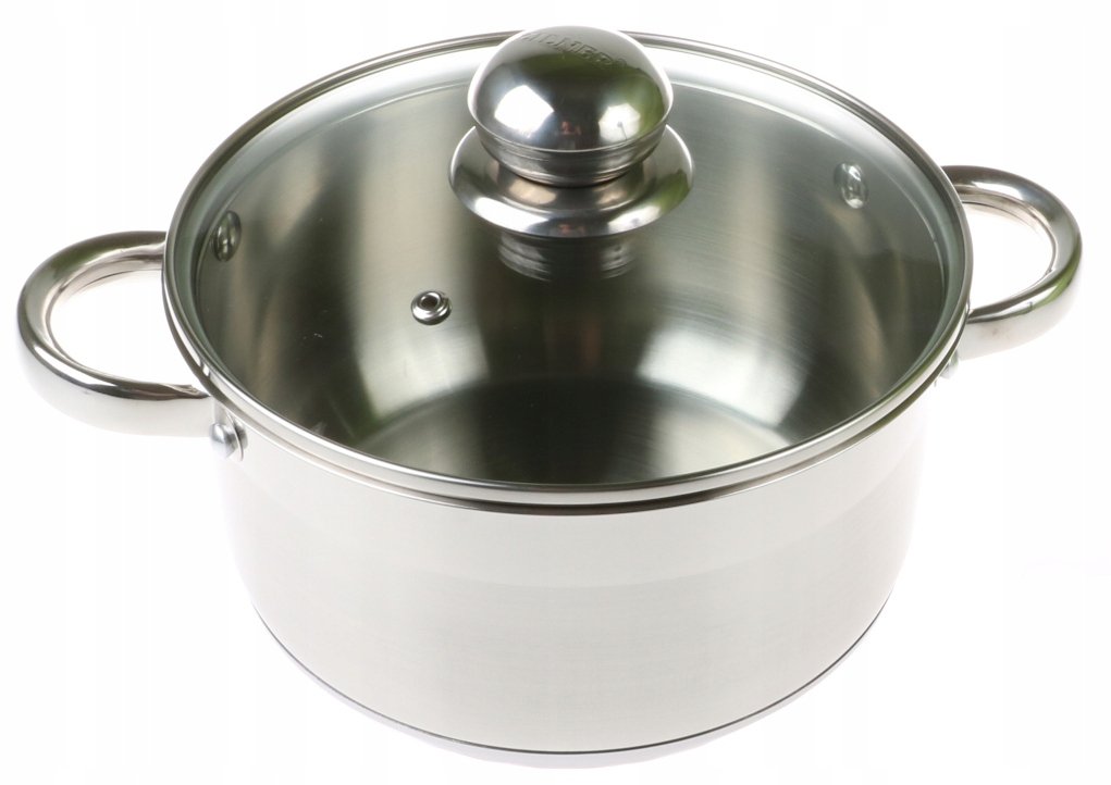 INDUKCJA GARNEK Stalowy z POKRYWKĄ 2,5L 18cm 7304 - inna (Inny) | Sklep ...