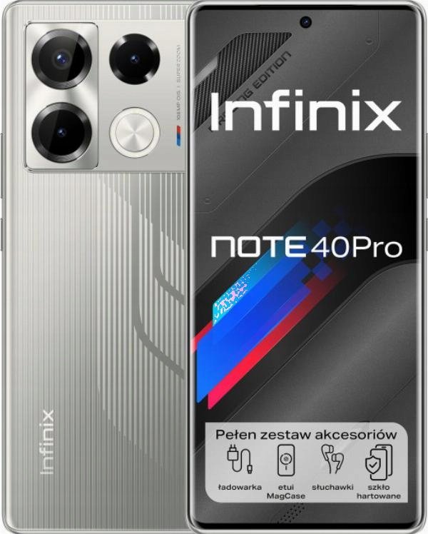 Infinix NOTE 40 PRO 12/256GB DualSIM Racing Grey - Infinix | Sklep ...