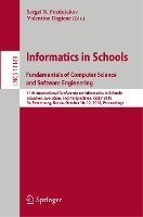Informatics in Schools. Fundamentals of Computer Science and Software ...
