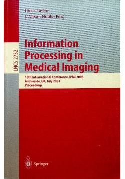 Information Processing in Medical Imaging - Springer | Książka w Empik