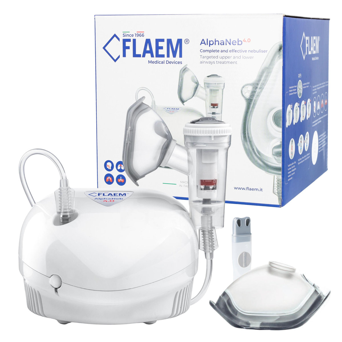 Inhalator FLAEM NEW ALPHANEB 4.0 - Flaem | AGD Sklep EMPIK.COM