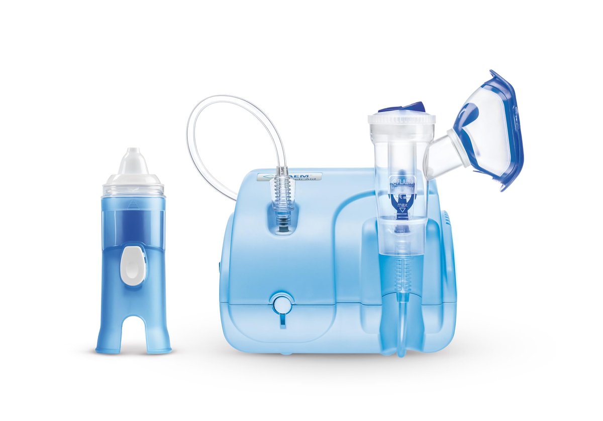 Inhalator, Nebulizator Kompaktowy Z Irygacją Flaem Neb-Aid Duo, Rhino ...