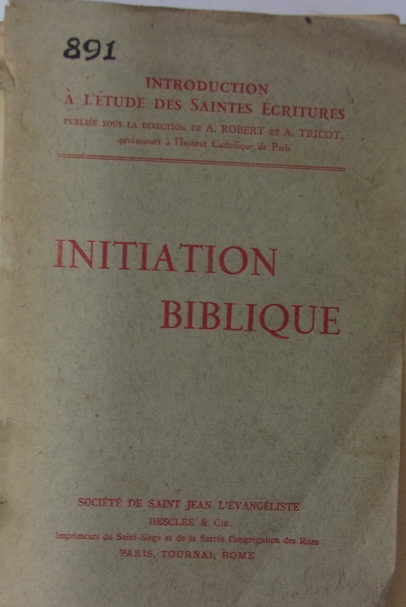 Inition Biblique, 1938 r. - W opisie | Książka w Empik
