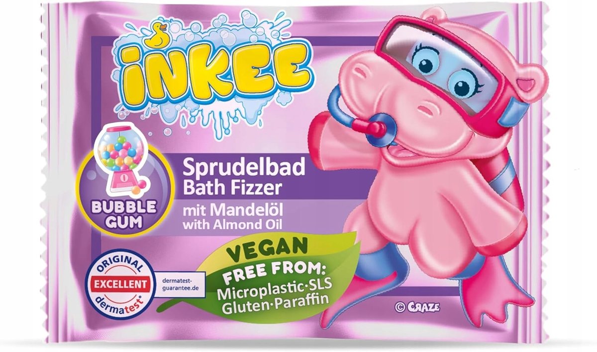 INKE Bath Fizzer Kula do Kąpieli z Olejem Migdałowym 4 Warianty - CRAZE ...
