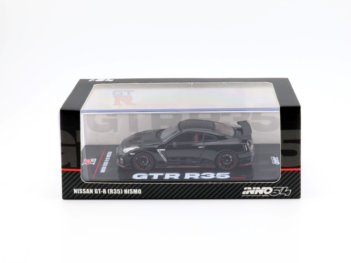 INNO64 Nissan GT-R R35 Nismo BLACK INNO 64 1:64 - INNO64 | Sklep EMPIK.COM