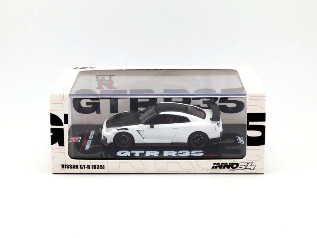 Inno64 Nissan Gt-R R35 Nismo White Inno 64 1:64 - INNO64 | Sklep EMPIK.COM