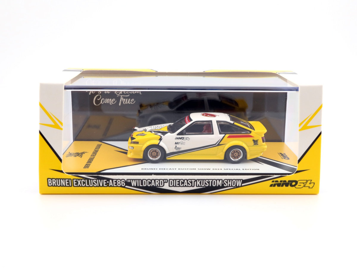 INNO64 Toyota Sprinter Trueno AE86 Brunei Diecast Kustom Show 2024 ...