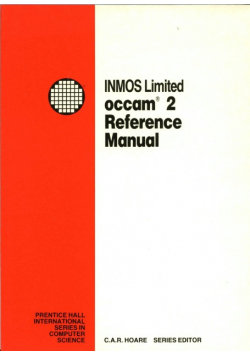 INOMS Limited occam 2 Reference Manual - Opracowanie zbiorowe | Książka ...