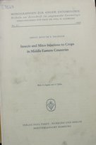 Insects and Mites Injurious to Crops in Middle Eastern Countries - W ...