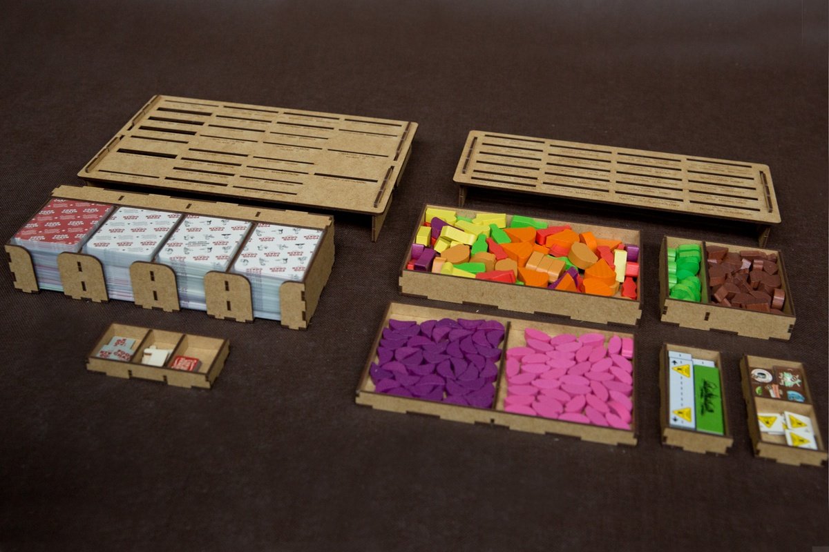 Insert pasujący do gry Food Chain Magnate: Mechanika Ketchupu i Inne ...