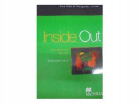 Inside Out. Student's Book. Elementary - Sue Kay | Książka w Empik