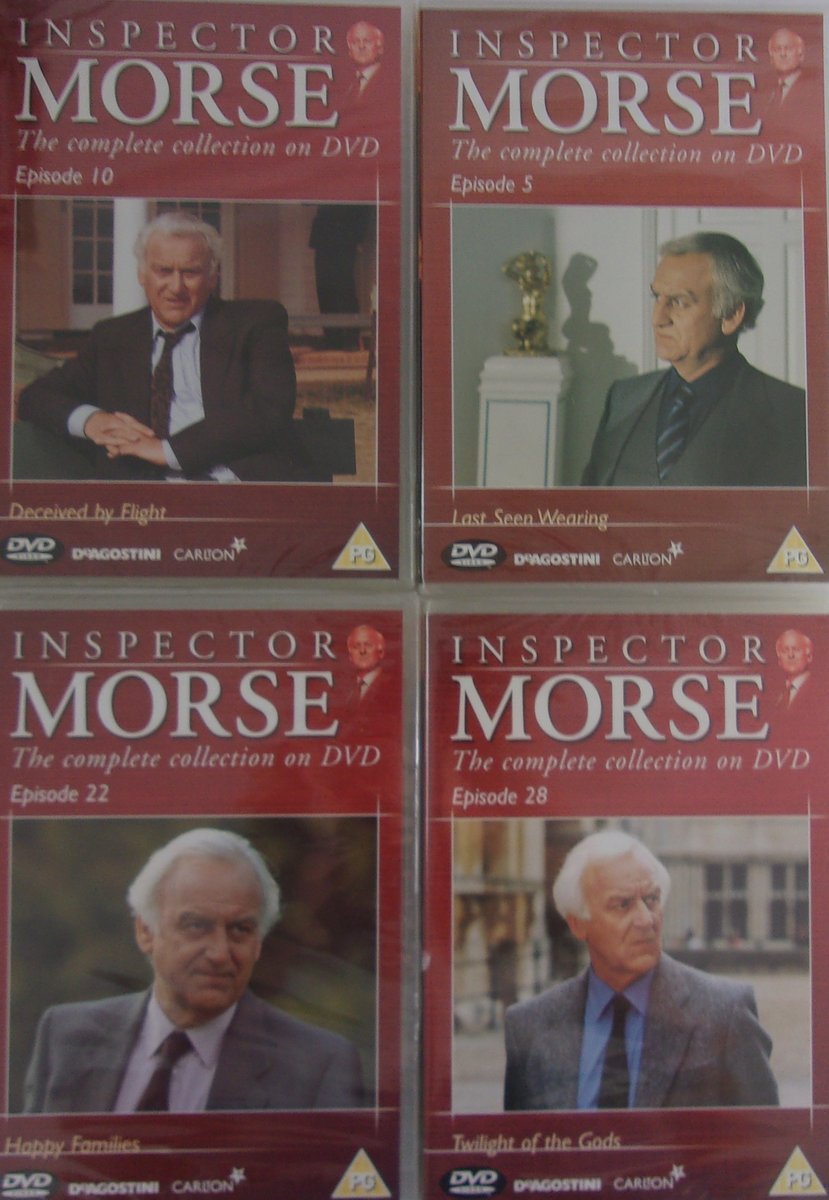 Inspector Morse, zestaw 4 DVD, nowe - W opisie | Książka w Empik
