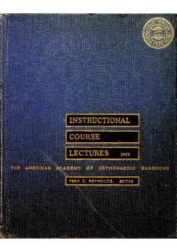 Instructional Course Lectures Volume XVII - | Książka w Empik