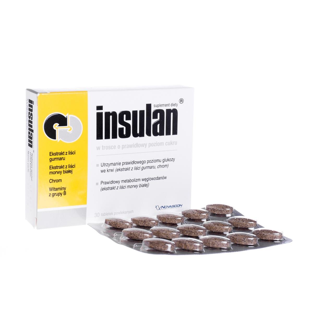 Insulan 30 Tabletek | Sklep EMPIK.COM