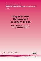 Integrated Risk Management in Supply Chains - New Publ Inc. | Książka w ...
