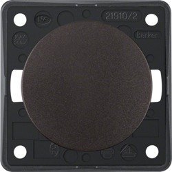 Integro Flow Łącznik klawiszowy, 2-biegunowy, brązowy, mat Berker ...