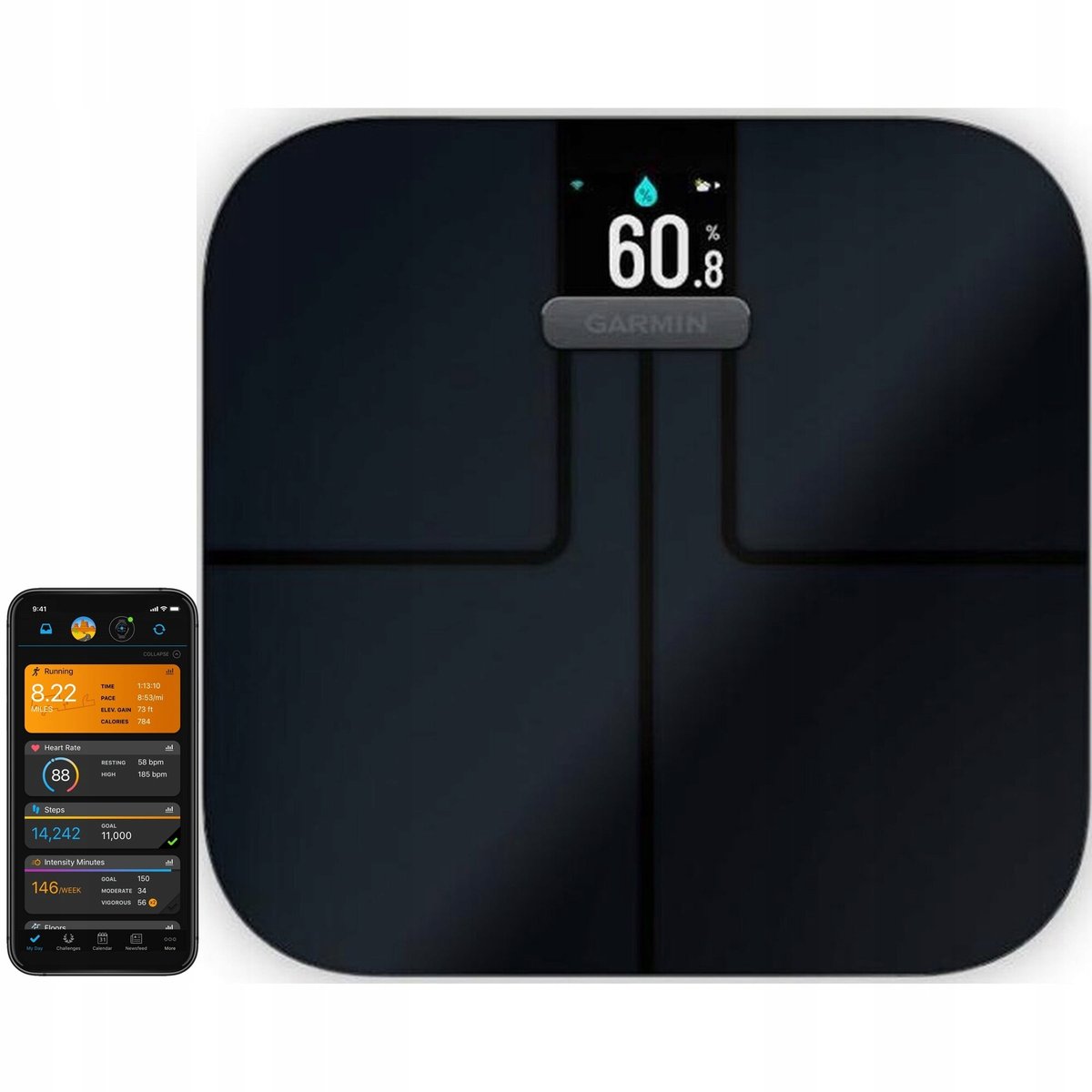 INTELIGENTNA WAGA ŁAZIENKOWA ANALIZA CIAŁA SMART WI-FI GARMIN S2 MASA KOSCI - Garmin | AGD Sklep ...