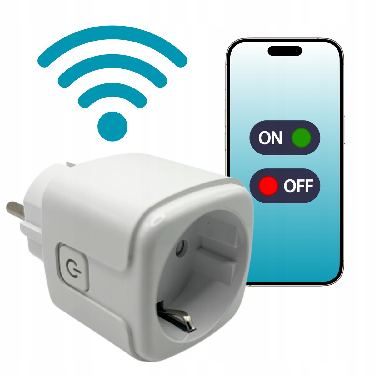 INTELIGENTNE GNIAZDKO WiFi Czujnik TUYA WATOMIERZ GNIAZDO PROGRAMATOR TIMER - Vertige | Sklep ...