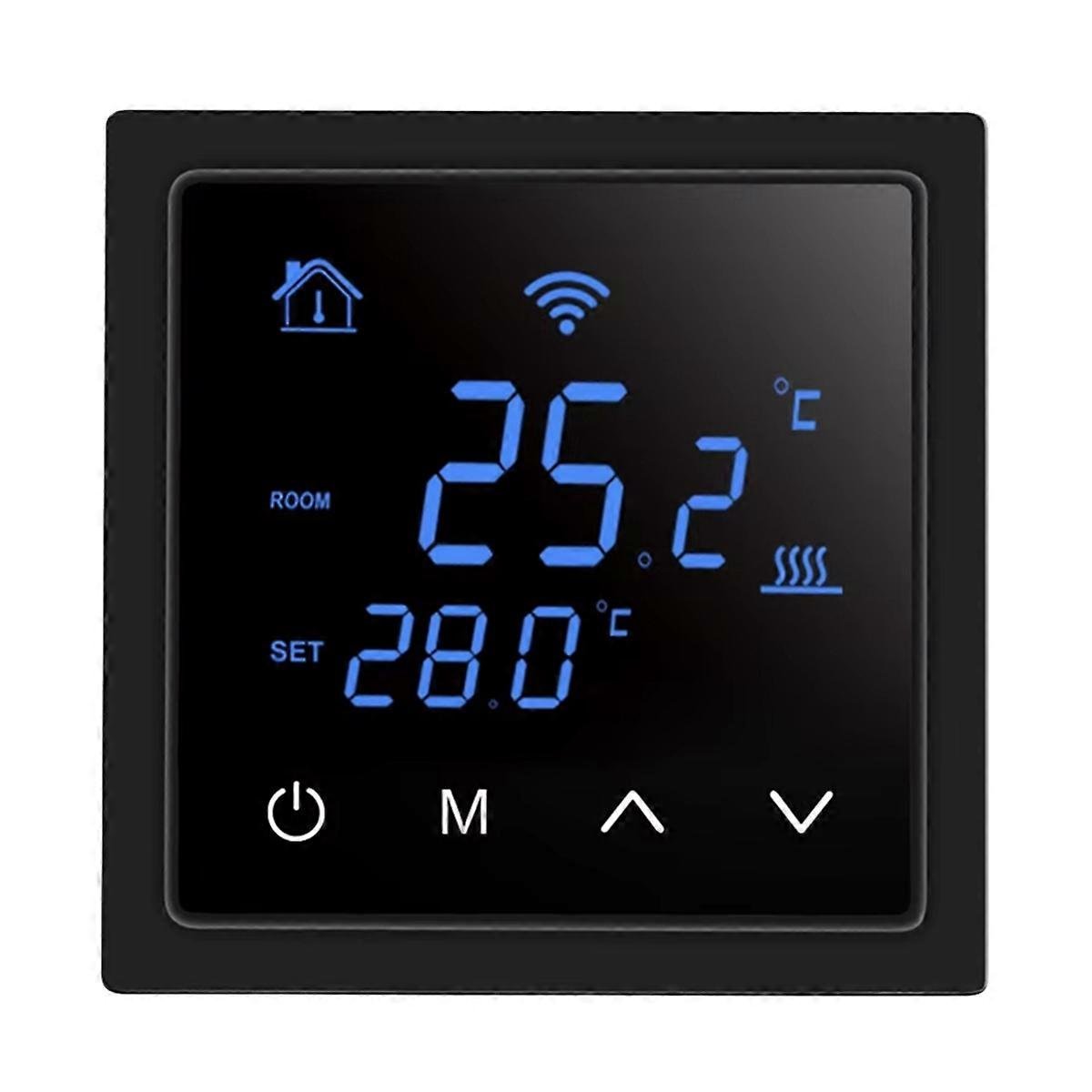 Inteligentny domowy termostat WIFI z funkcją ogrzewania podłogowego ...